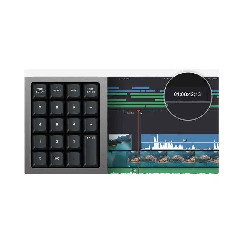 Black Magic Design DaVinci Resolve Editor Keyboard incl. Code